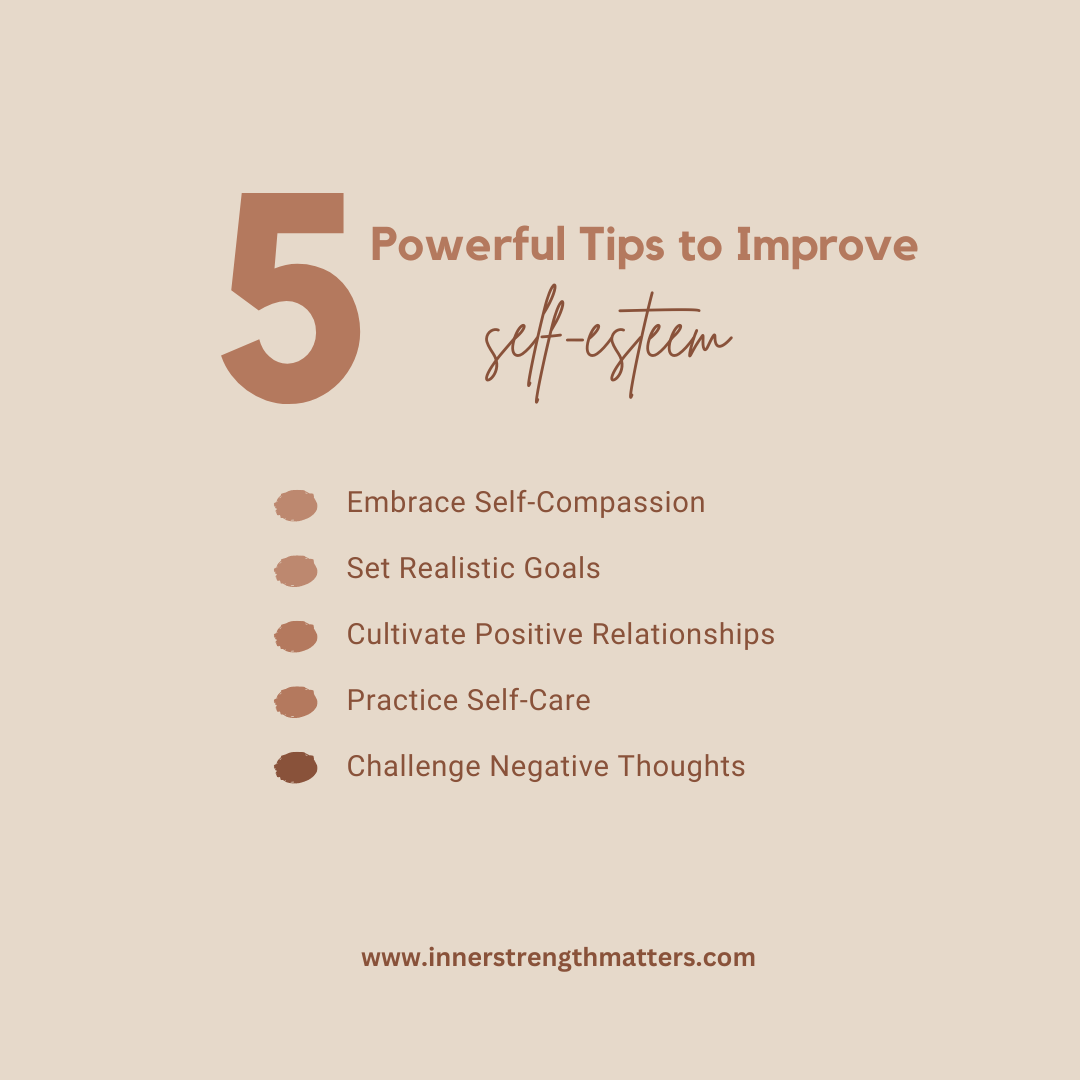 5 Powerful Tips To Improve Self Esteem